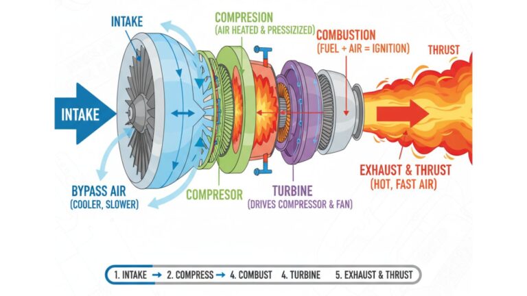How Jet Engines Work: A Beginner’s Guide to the Power Behind Modern ...